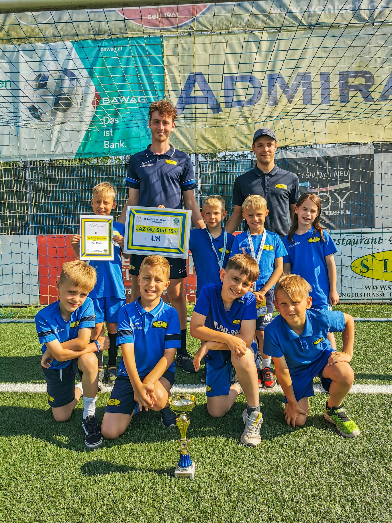 U8: 5.Platz in Deutschlandsberg » JAZ GU-Süd - Jugendausbildungszentrum Graz-Umgebung-Süd